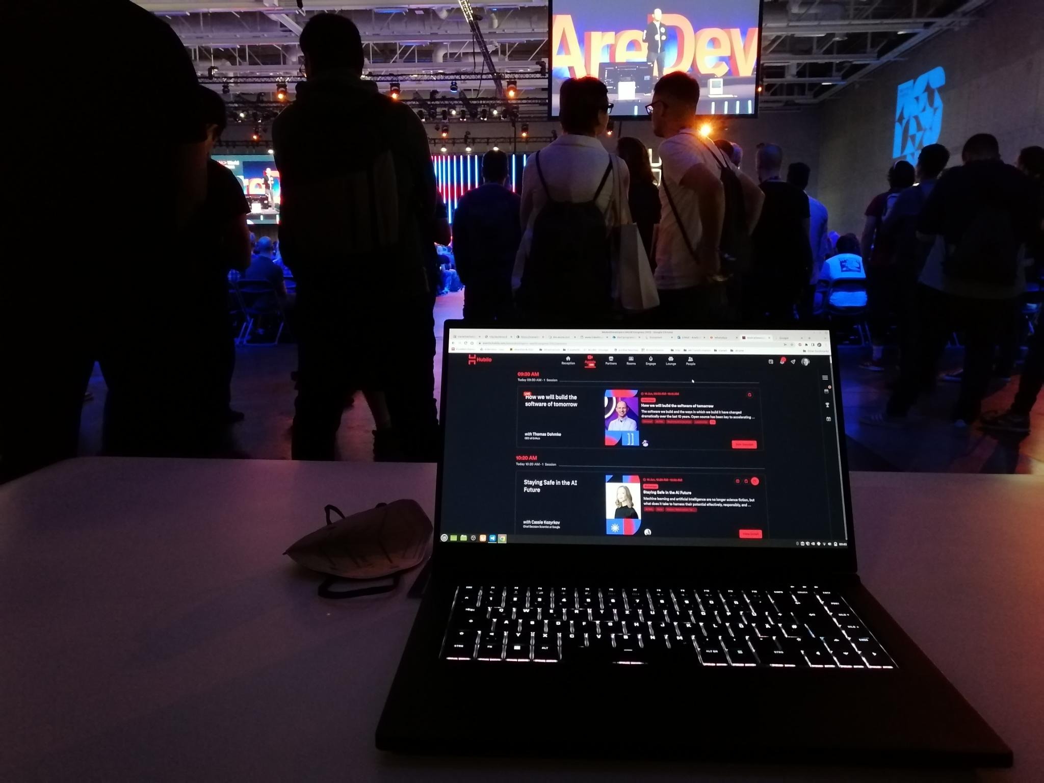 Visiting WeAreDevelopers: The first Day – Starwit Technologies GmbH